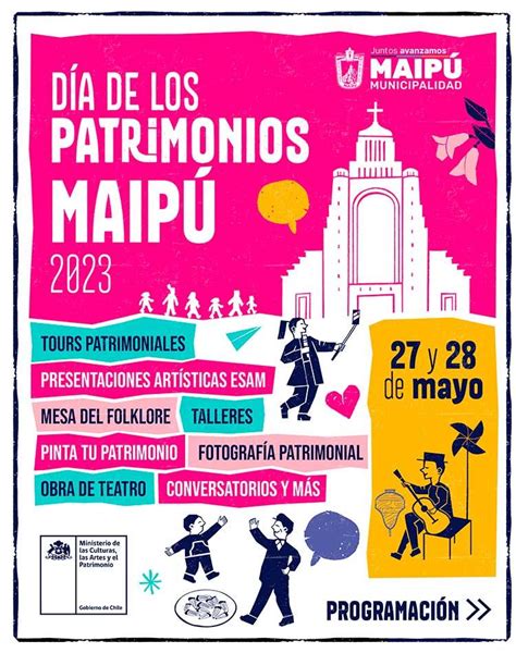 Día de los Patrimonios en Maipú Descubre los distintos panoramas que
