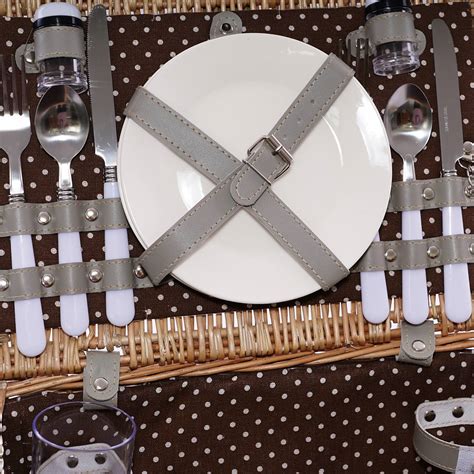 Cesto Da Pic Nic Rosso DiKasa Il Negozio Online Di Accessori Per La Casa