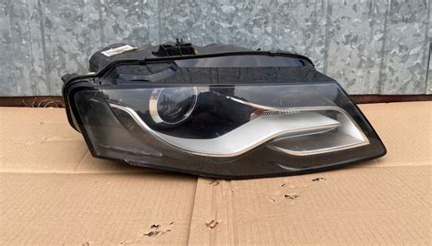REFLEKTOR LAMPA PRAWA AUDI A4 B8 08 BI XENON LED 12751229056