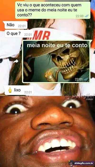 O Correto Uso Do Meme Meia Noite Eu Te Conto