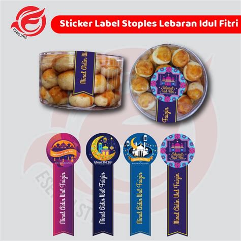 Stiker Toples Kue Kering Homecare24