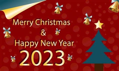 Merry Christmas And Happy New Year 2023 Wallpapers Wallpaper Cave