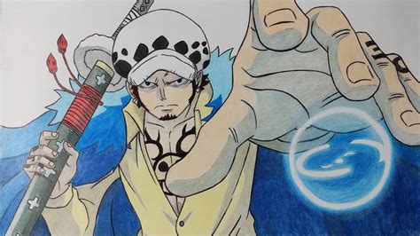 Drawing Trafalgar Law One Piece YouTube