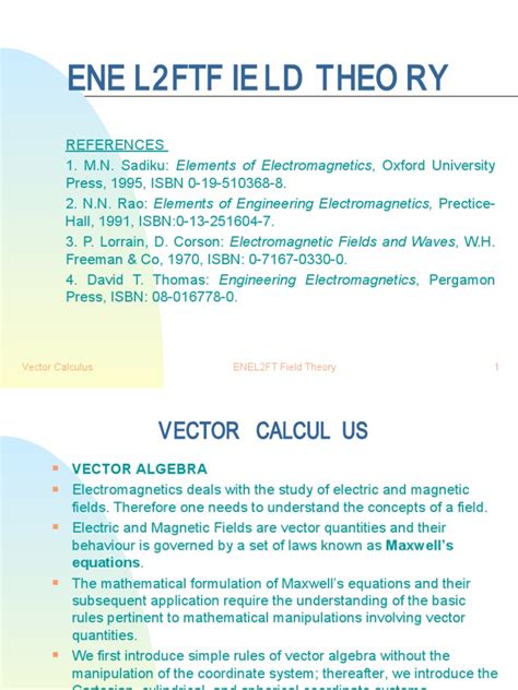 field theory vector algebra pdf coordinate system euclidean vector