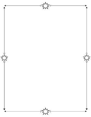 Márgenes para Hojas Blancas en Formatos PNG y Word