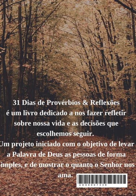 31 Dias de Provérbios Reflexões Loja Uiclap