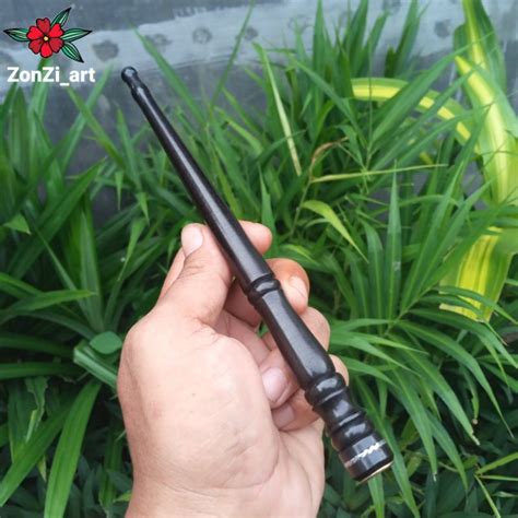Jual Once Pipa Rokok Kayu Galih Kelor Hitam Profil Cm Indonesia