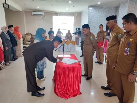 Pj Bupati Simeulue Lantik 38 Pejabat Administrator Pengawas Dan