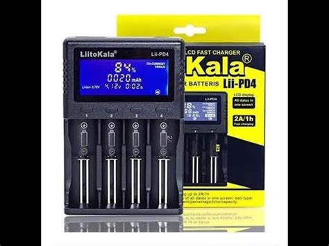 Carregador Liitokala Lii M4 YouTube