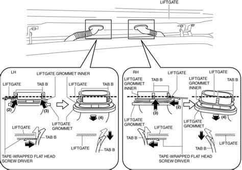 Mazda CX 5 Service Repair Manual Liftgate Removal Installation