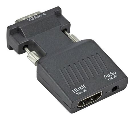 Adaptador Conversor De Video Hdmi Macho X Vga Femea Mercadolivre