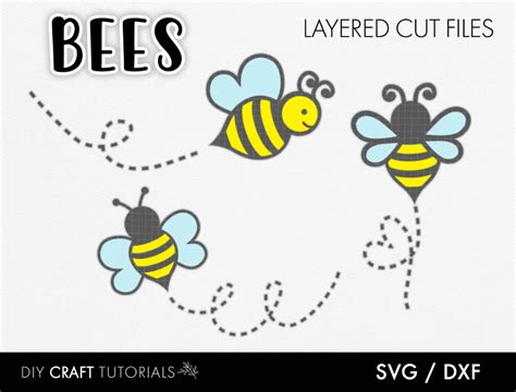 BEE Svg Bundle Bumble Bee Svg Cute Bee SVG Honey Bee Svg Etsy