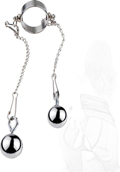 Baomaz Metall Beads Penisring Hodenring Hodengewicht Hodensack Gewicht