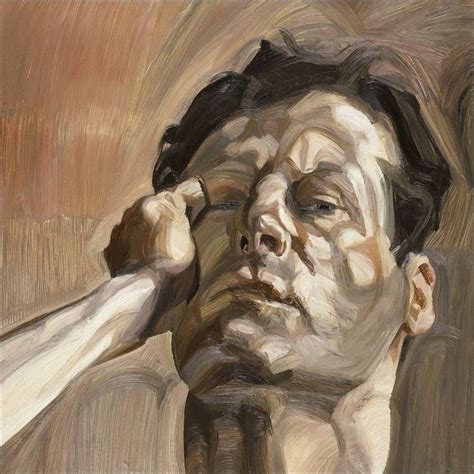 Self Portrait By Lucian Freud In Lucian Freud Portraits Lucian
