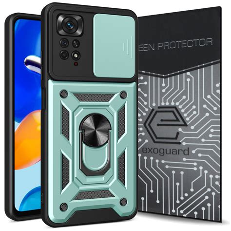 Etui Exoguard Camshield Szkło Xiaomi Redmi Note 11 Pro Note 11