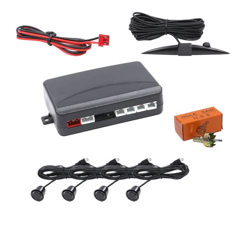 Led Display Car Parking Radar Buzzer Reversing Aid Ultrasonic Sensor
