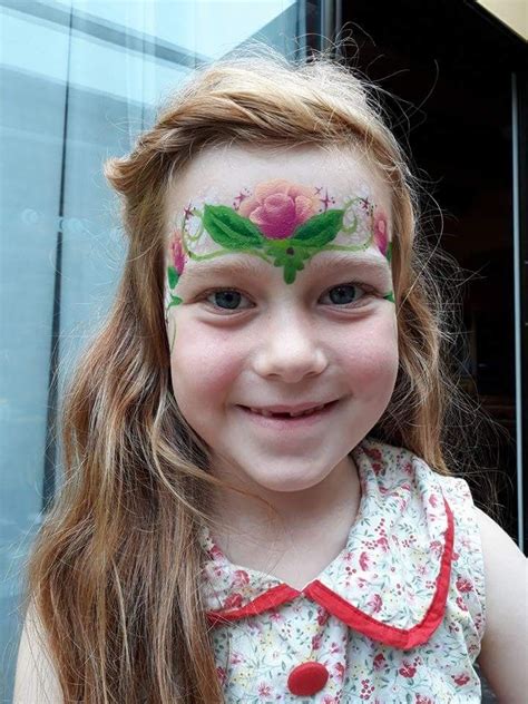 Face Painting Carnival Flowers Ideas Carnavals Royal Icing Flowers
