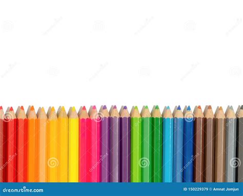 L Pices Coloridos Aislados En El Fondo Blanco Imagen De Archivo