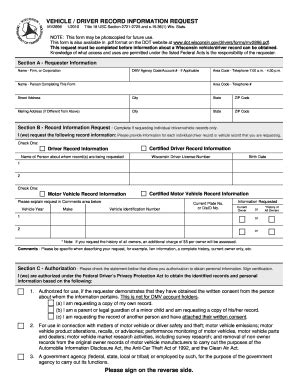 Fillable Online Wisconsin Department Of Transportation Wisdot Fax