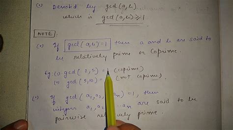 greatest common divisor gcd number theory youtube
