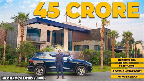 45 Crore Royal Modern Mansion Touring Pakistan Most Expensive House