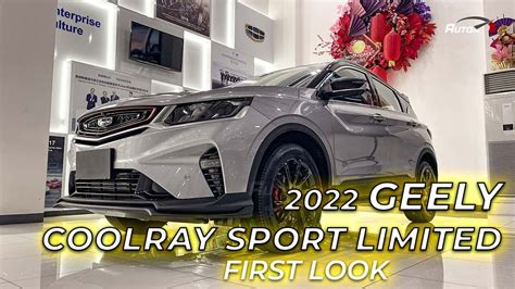 2022 Geely Coolray Sport Limited First Look YouTube