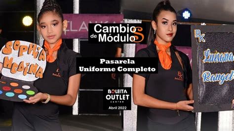 Pasarela Uniforme Completo Cambios De Modulo Abril Por Belankazar