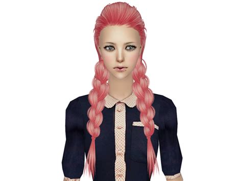 The Sims Resource Skysims Hair Pink