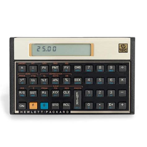 Calculadora Financeira HP 12C Gold 120 Funções Case Calculadora