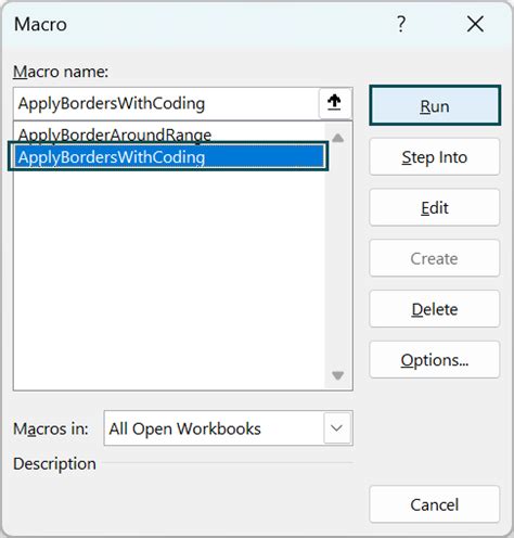 Vba Borders Top Methods To Insert Borders With Examples