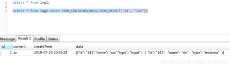 mysql json 字段作为where查询条件 i金少 博客园