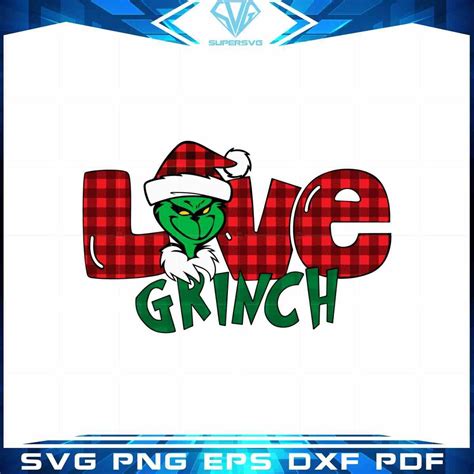 Merry Christmas Grinch SVG Funny Christmas Cutting Digital Files