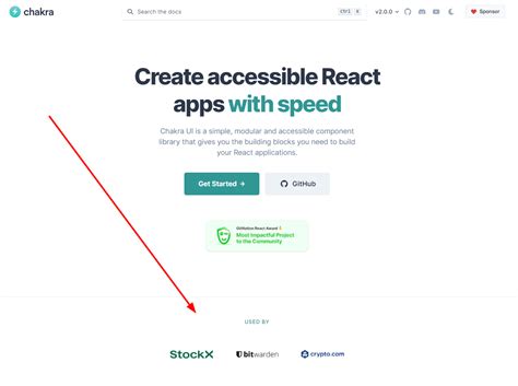 Show Major Companies Using Chakra UI On Landing Page Issue 609