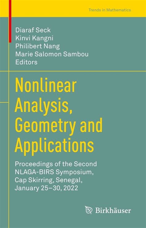 trends in mathematics nonlinear analysis geometry and applications ebook