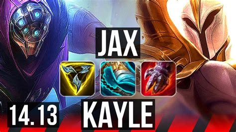 Jax Vs Kayle Top Winrate Solo Kills Euw Diamond