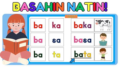 Halina T Matutong Magbasa Pagbasa Ng Mga Salitang May Dalawang Pantig
