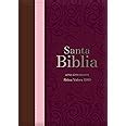 Biblia RVR 1960 Letra Súper Gigante Tricolor Guinda Palo Rosa Marrón