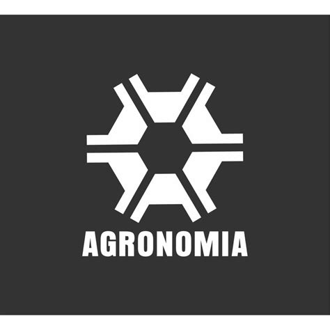 Adesivo Decalque S Mbolo Da Agronomia Para Vidro Carro Garrafa