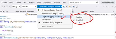 Asp Net Mvc Visual Studio Failed To Launch Debug Adapter
