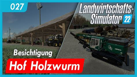LS22 027 Ostseeküste Besichtigung Hof Holzwurm Let s play