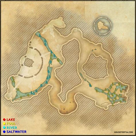 ESO Fishing Map Arkthzand Cavern House Tertia