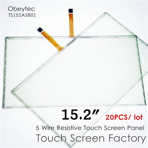 Pcs Obeytec Inch Ito Touch Screen Wires Resistive Touch