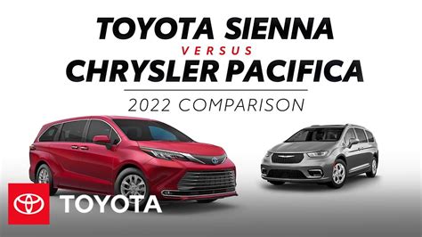 2022 Toyota Sienna Vs 2022 Chrysler Pacifica Latest Toyota News