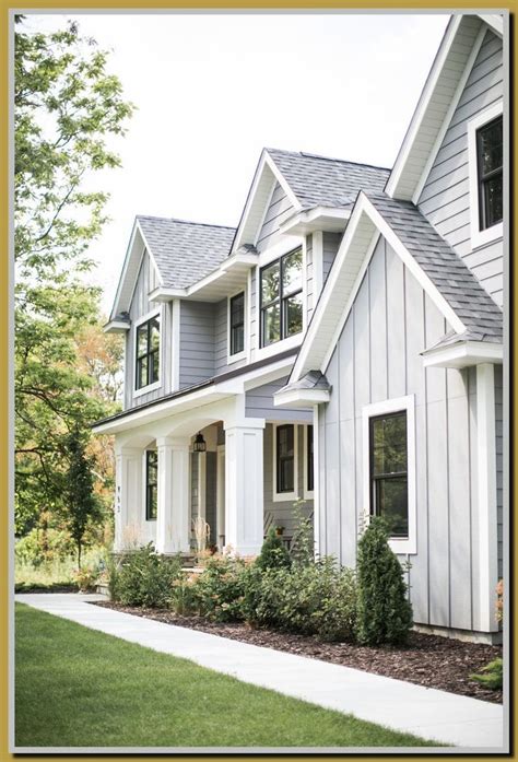 Light Grey Modern Grey House Exterior Color Schemes