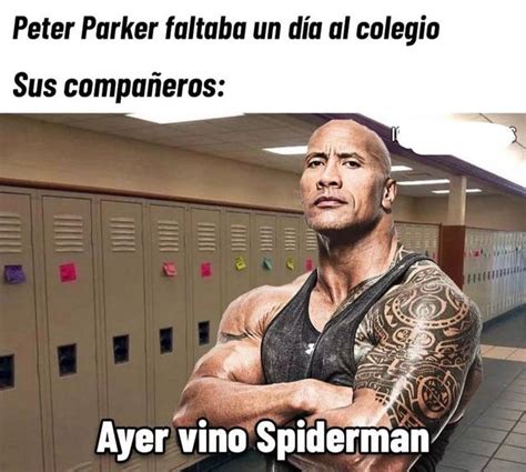 Peter Parker falta un día al colegio Meme subido por Kizux2 Memedroid