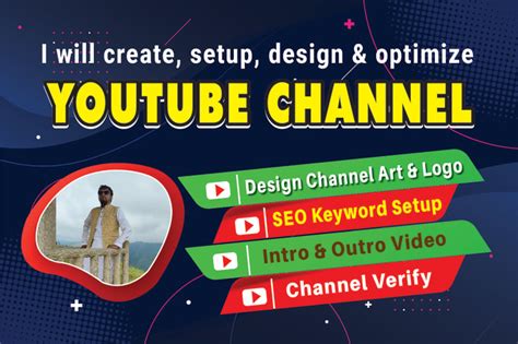 Create Setup Design And Optimize Youtube Channel By Mediagallerybd