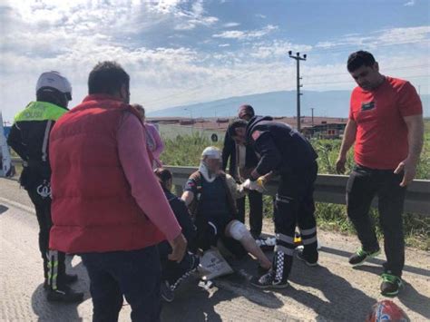 Nazillide Motosiklet Kazas Kar Koca L Mden D Nd