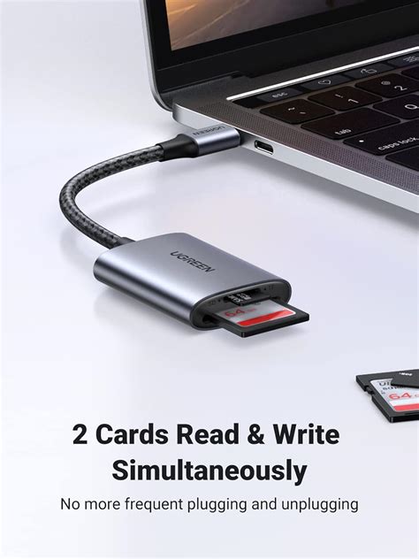 Ugreen Paquete De Adaptadores Usb C Hembra A Usb A Macho Con Lector De