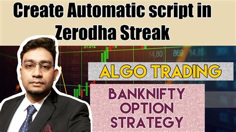 How To Create First Min Candle Intraday Option Strategy In Zerodha