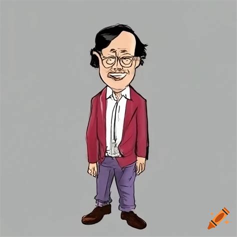Cartoon Drawing Of Gustavo Petro Urrego On Craiyon